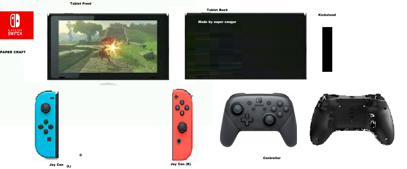 Paper Nintendo Switch Papercraft paper-nintendo-switch-papercraft