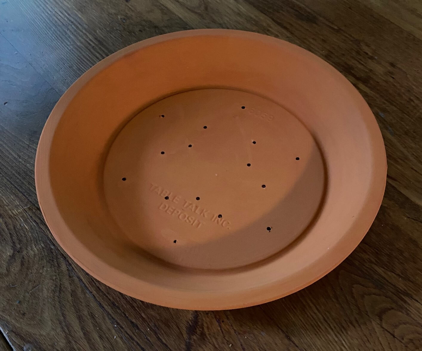 Pie Tin Repurposed As Fall Pumpkin Decor - Organized Clutter