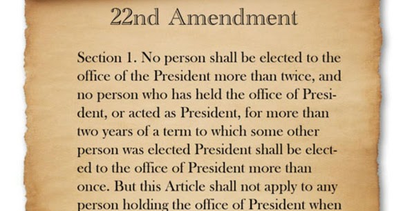 Random Carolina Parrothead Brain Droppings: Twenty-Second Amendment - A ...