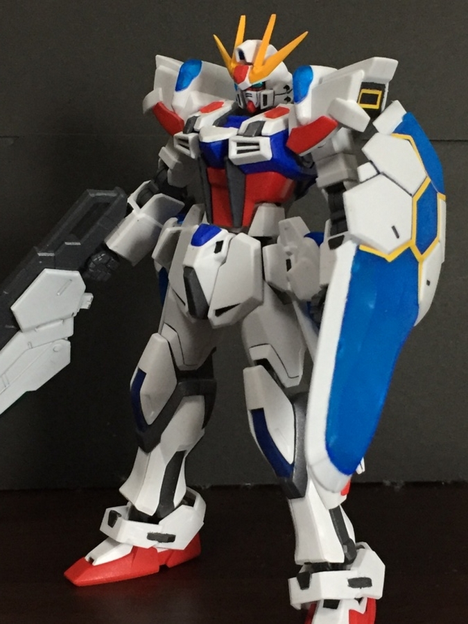 Custom Build: HG 1/144 Perfect Build Strike Gundam
