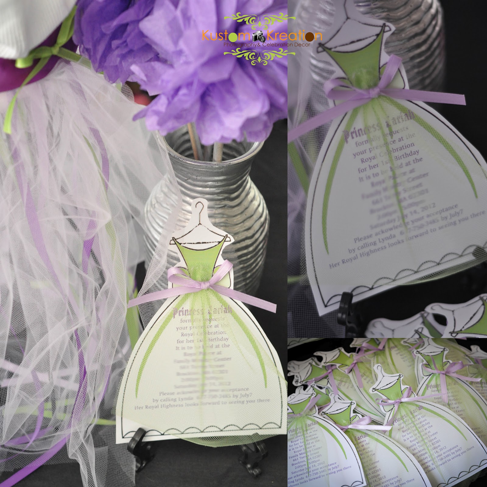 Princess Style Wedding Invitations