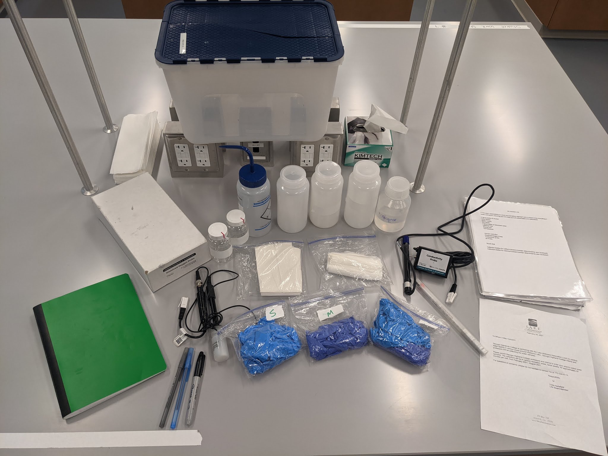 Collecting Chemical Analysis Samples