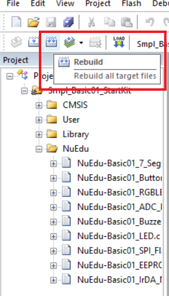 nuvoton - NuEdu M451 學習套件