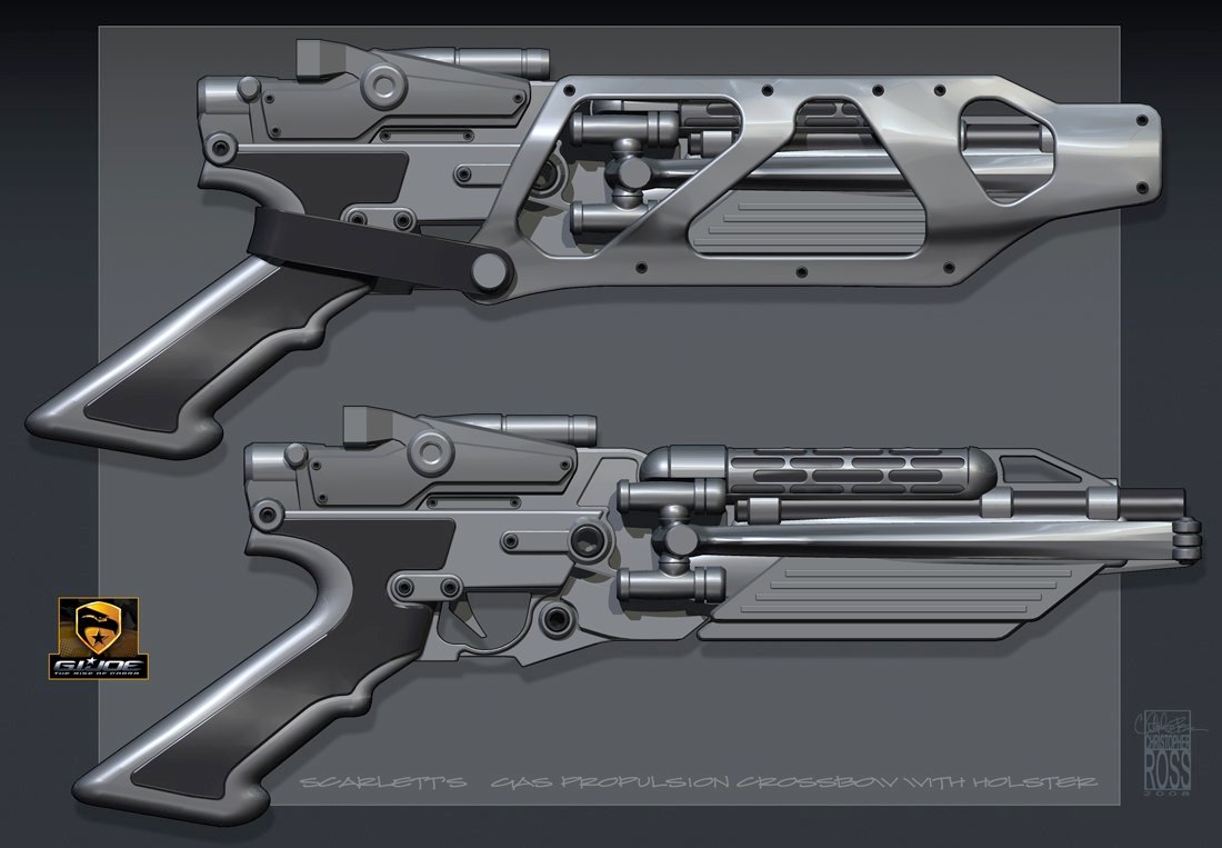 'G.I. Joe: The Rise of COBRA' Weapons Designs by Christopher S. Ross ...