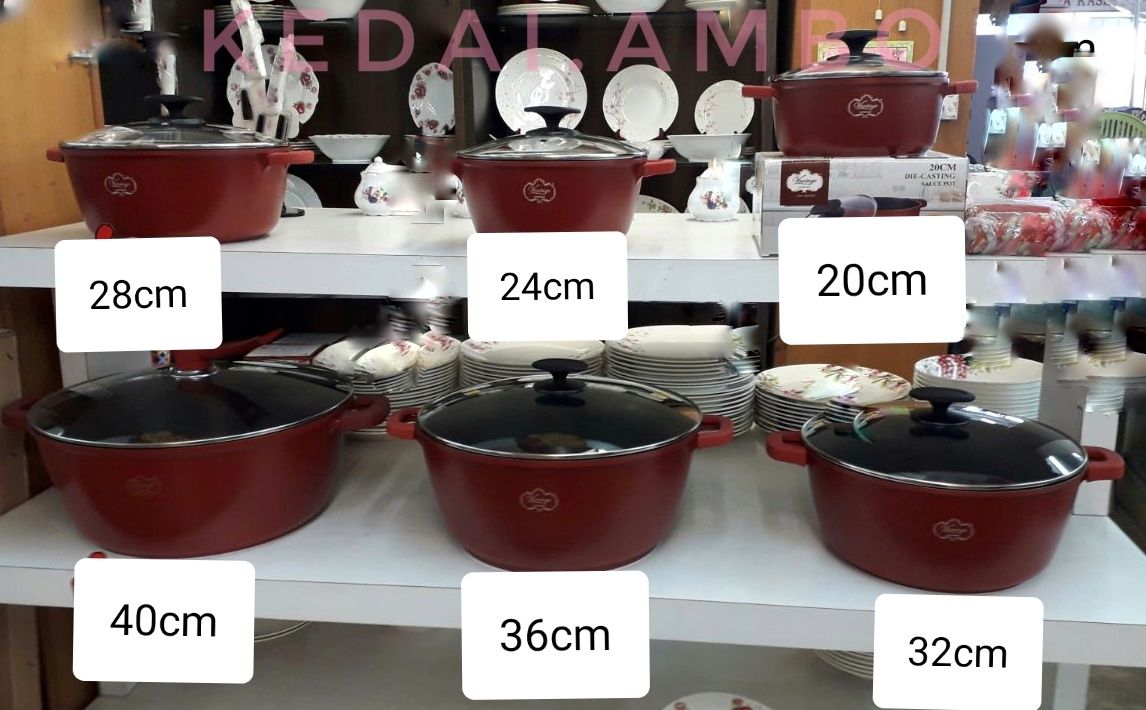 Pinggan Mangkuk @kedai.ambo : SET VANTAGE COOKWARE atau SET TEFAL