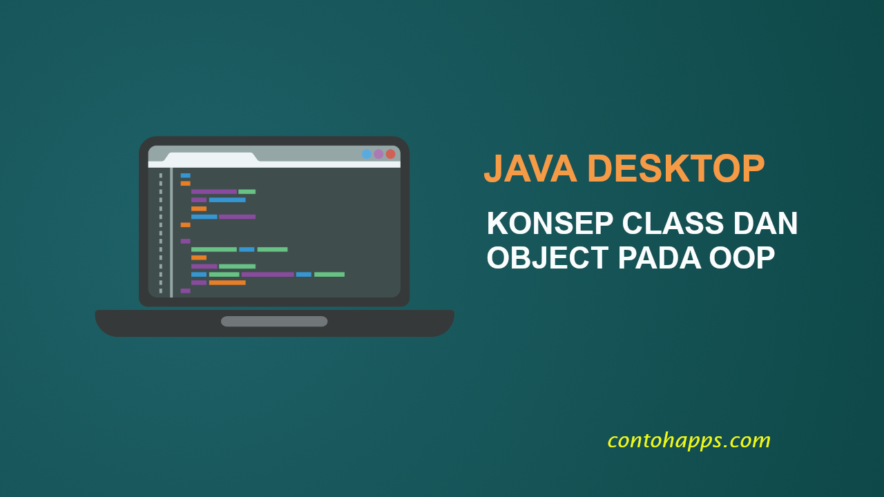 Konsep Class dan Object pada OOP - Contoh Aplikasi