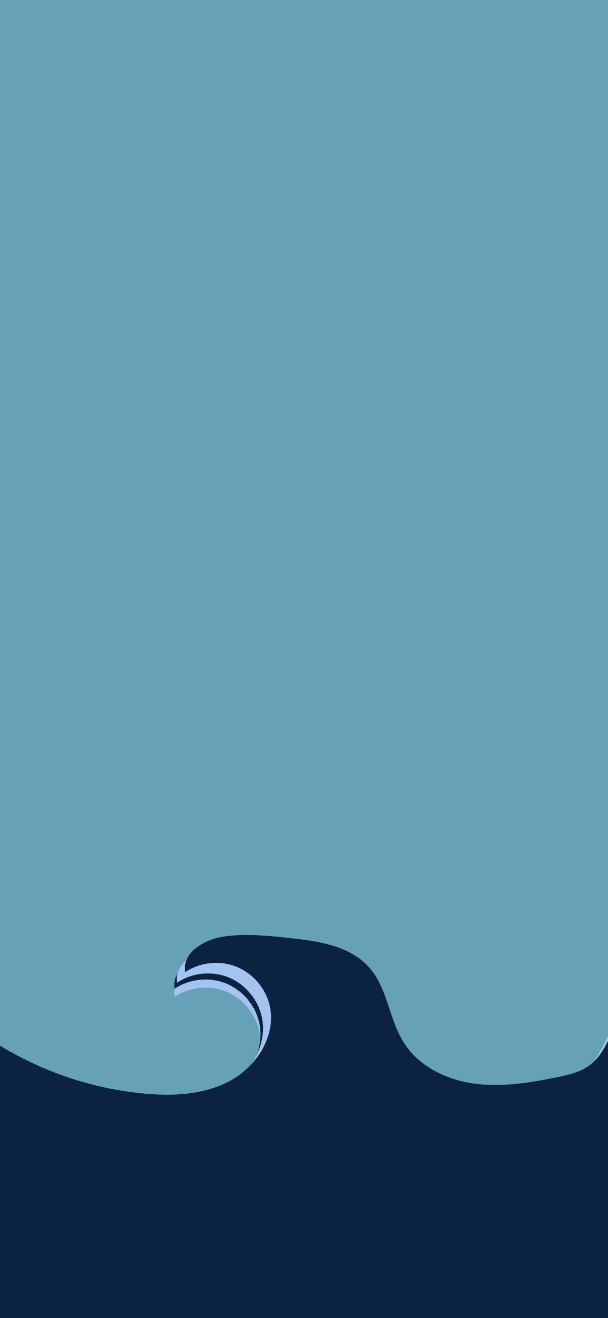 Wallpaper iphone HD - Minimalist Wave