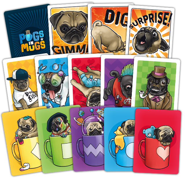 Pugs in Mugs Kickstarter Spotlight - EverythingBoardGames.com
