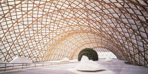 Marcie: Japan Pavillion by Shigeru Ban