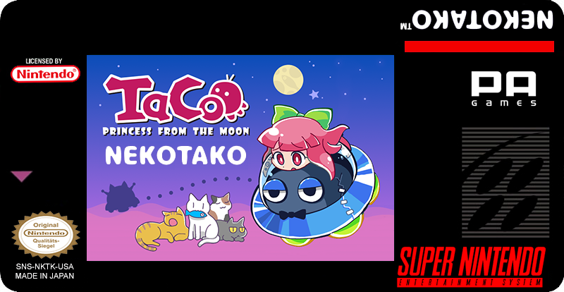 Super Nintendo para sempre!: Nekotako / Taco: Princess From The Moon