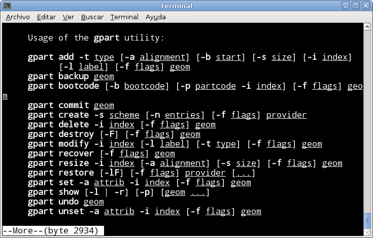 El poder de 01100011 Unix-FreeBSD: Alinear particiones SSD con Gpart