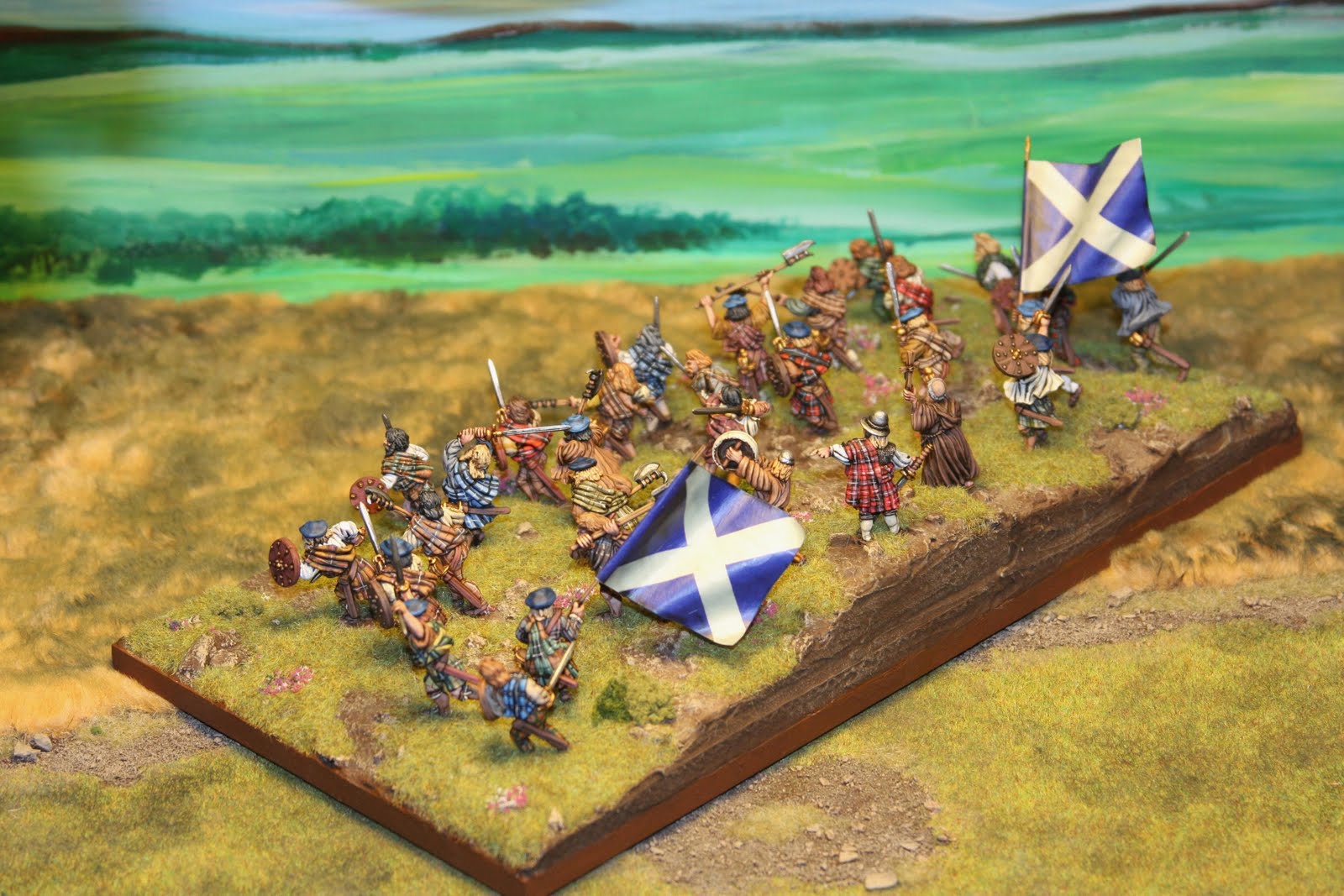 Einar Olafson Painting: The Highland Charge