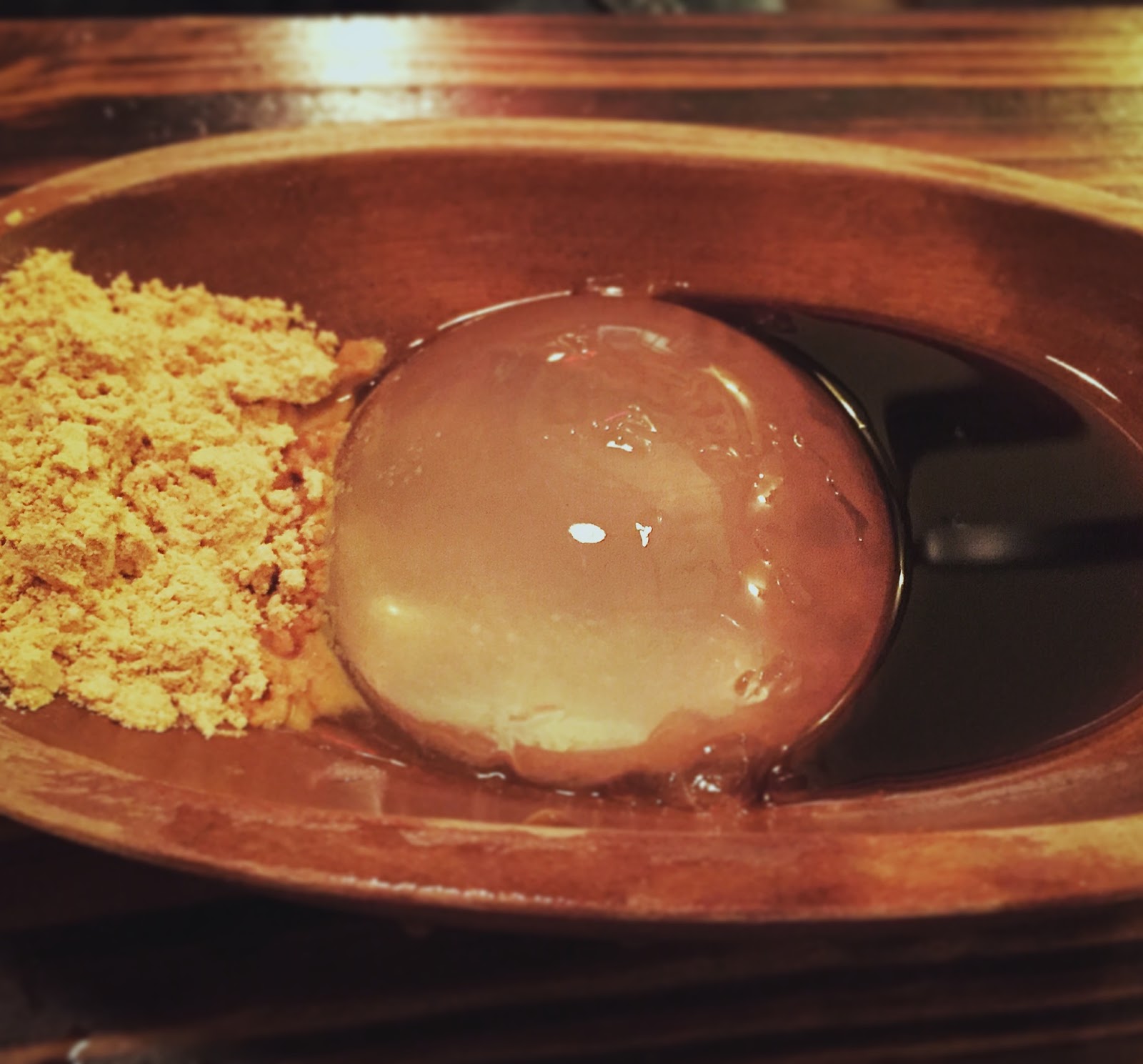 Raindrop Cake From Round K Cafe / ラウンドKカフェのレインドロップケーキ ~ I'm Made of ...