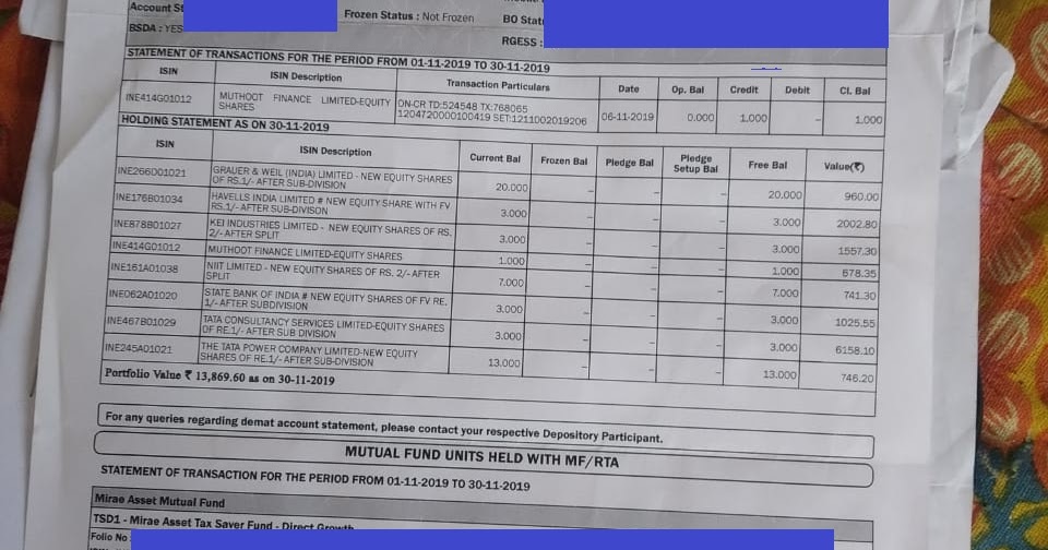 How to Prepare Consolidated Accounts Statement (CAS ) for Demat and MFs ...