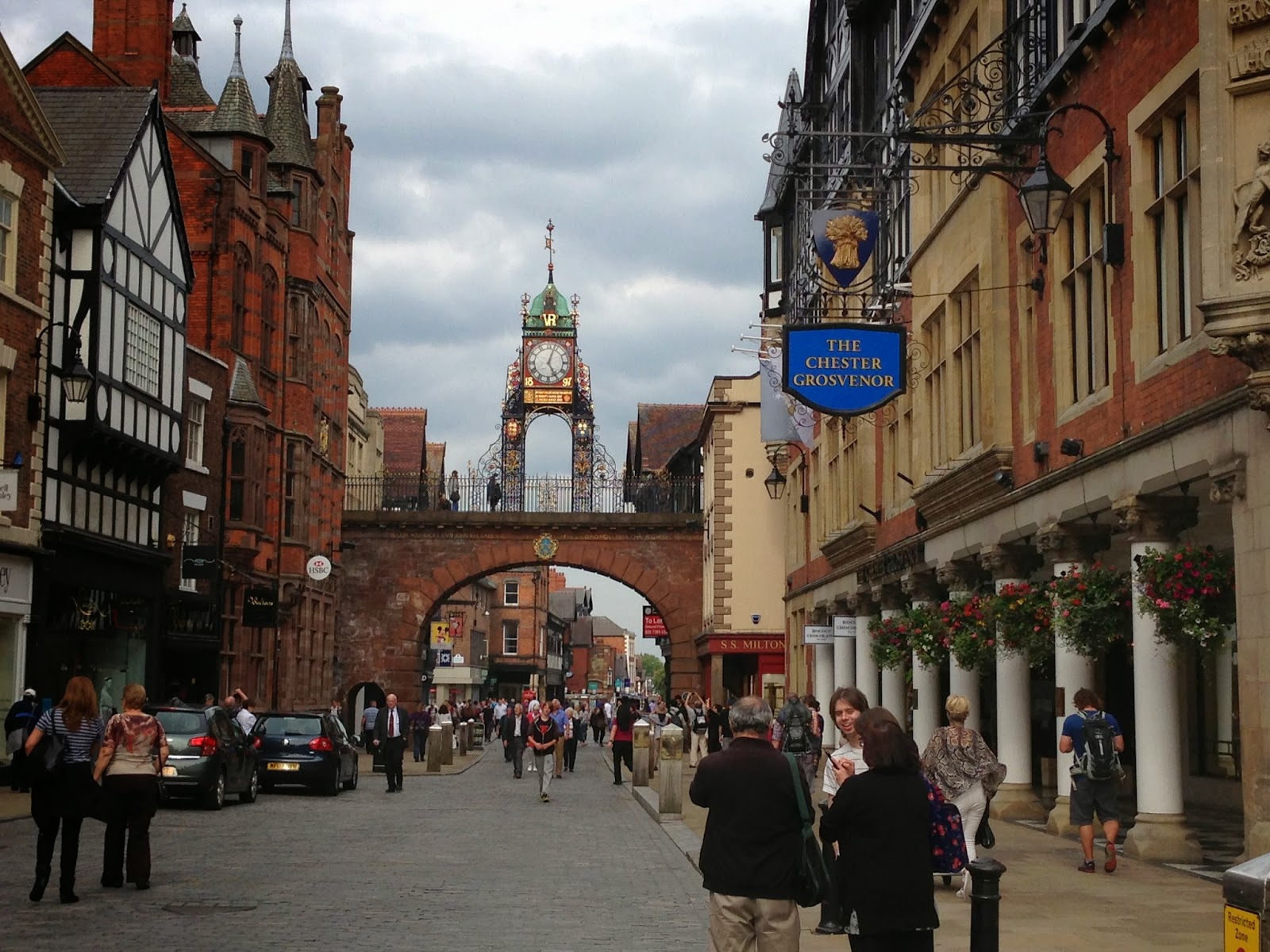 Chester: Home of the "Rows" and Eastgate Clock