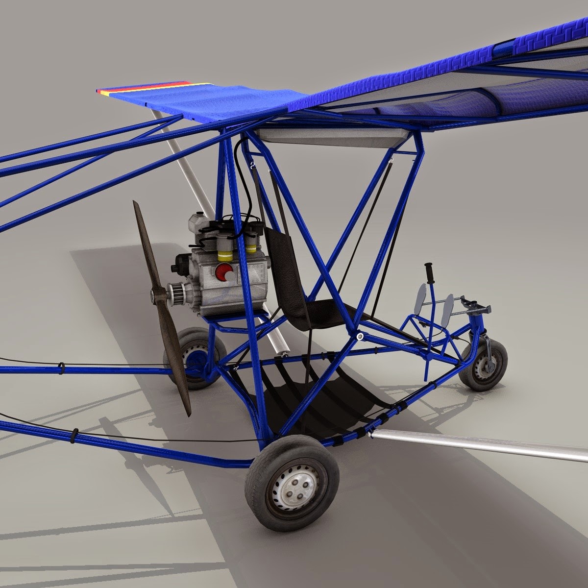 Ultralight Aircraft 3D Model | JonnyChapps