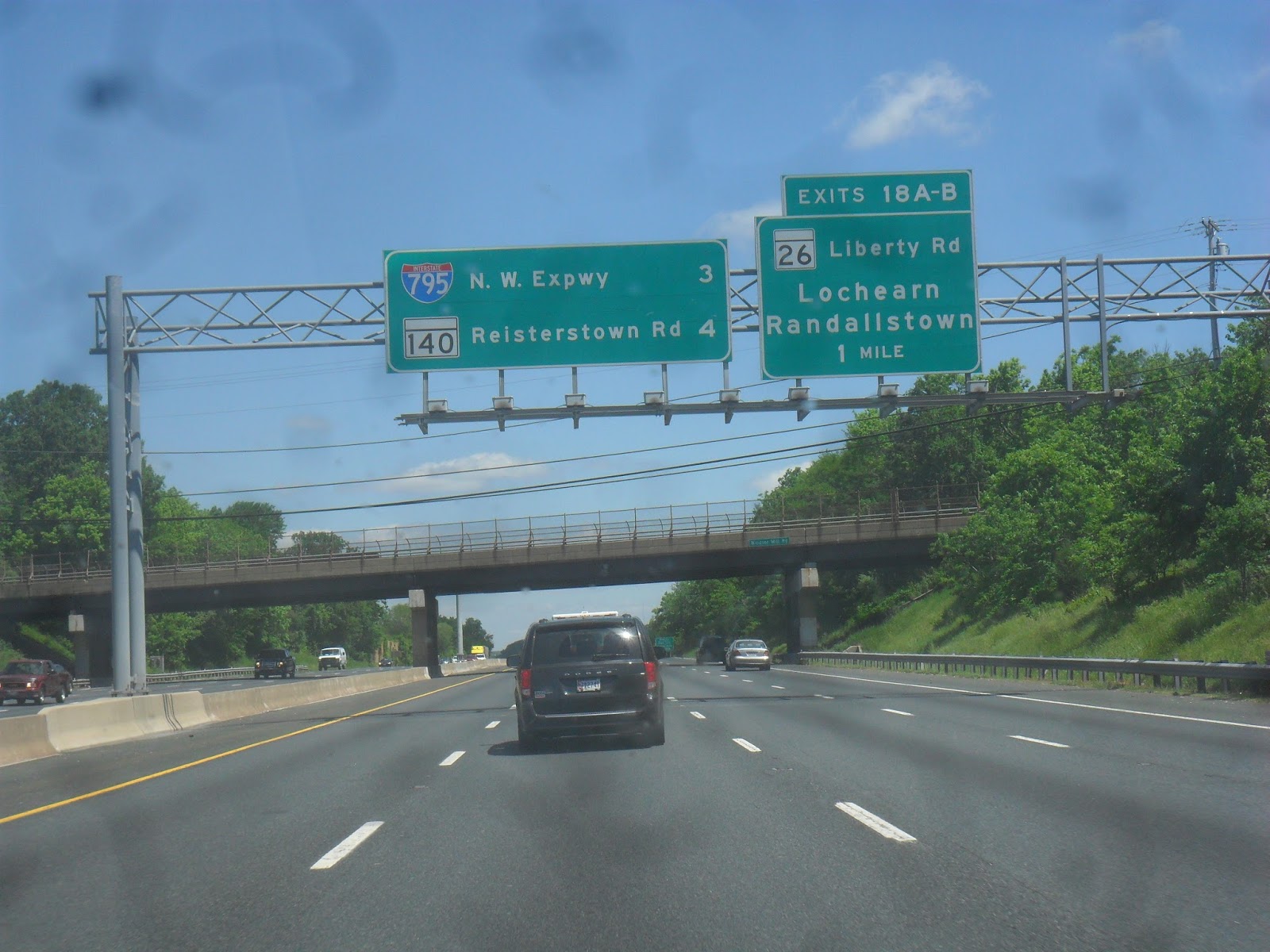 Luke's Signs: Interstate 695/Baltimore Beltway - Maryland