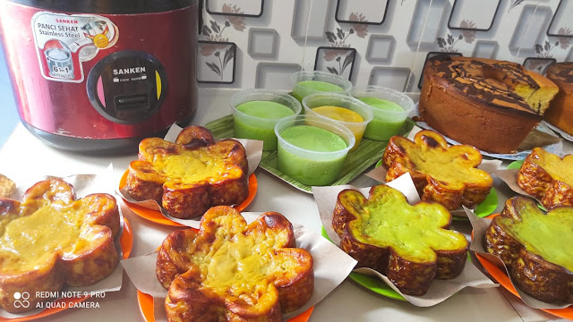 Kue khas Banjarmasin : Bingka Telur olahan Ibu Hj.Uning