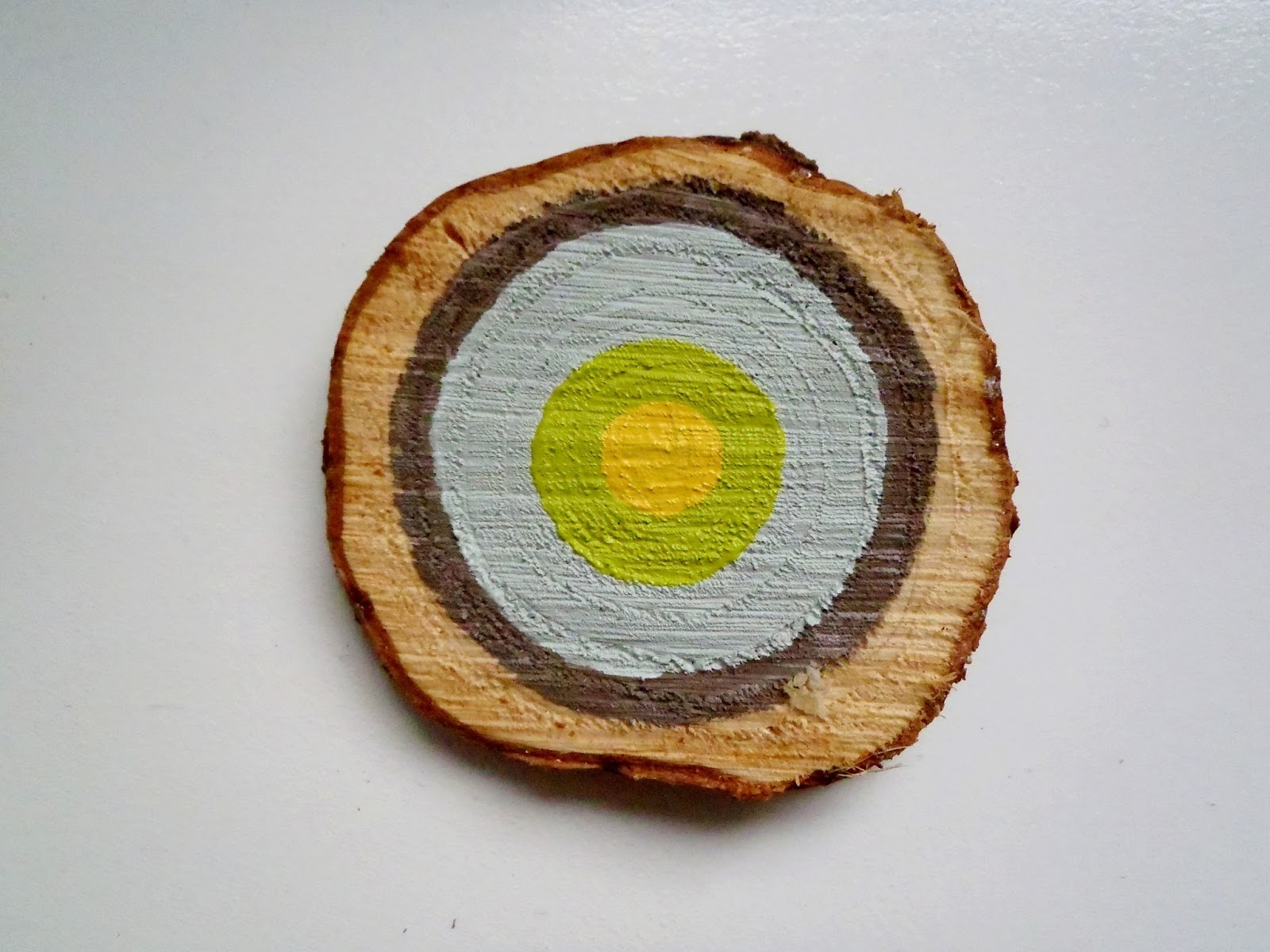 DIY Painted Tree Rings – Turning It Home