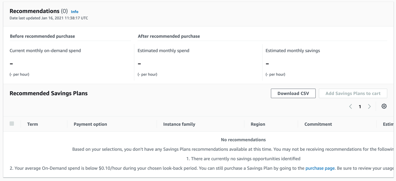 Making the most of AWS EC2 Savings Plan