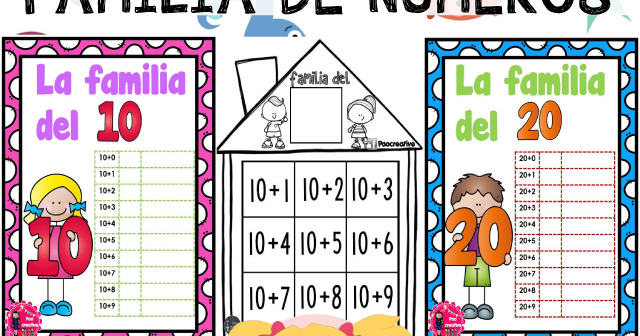 Fichas de Familias de Números | Mundo de Rukkia Fichas de Familias de Números | Mundo de Rukkia