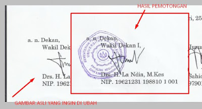 Hasil Stempel Dan Hasil Scan Stempel diprint Berbeda ~ Ki Dasmet Sang ...