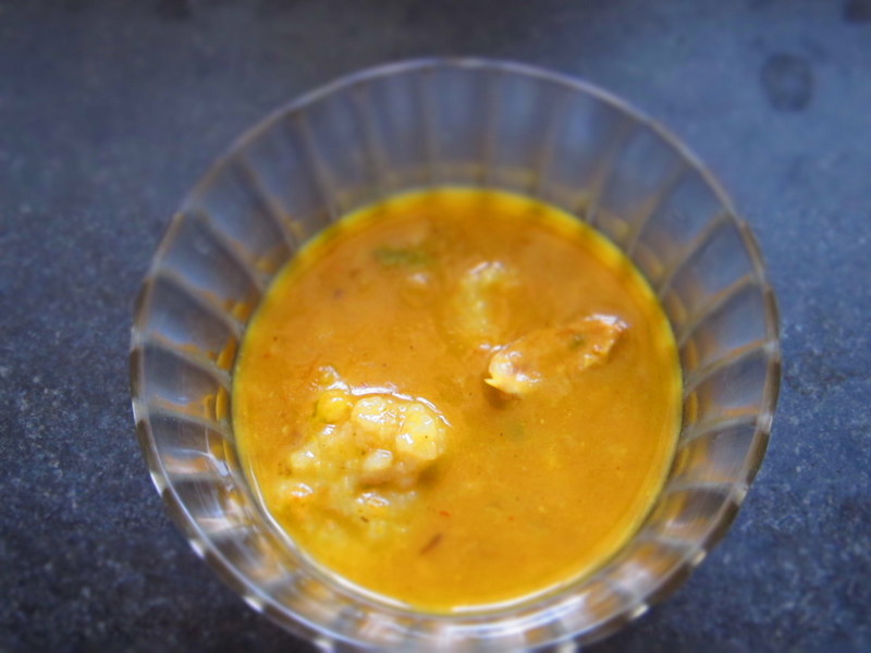 Sauce (The Food Blog): Indian Chicken Dumpling Soup