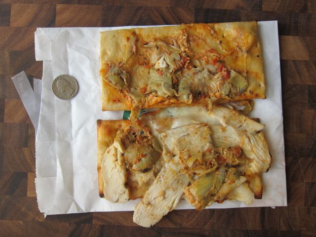 Review: Starbucks - Chicken Artichoke on Flatbread Sandwich