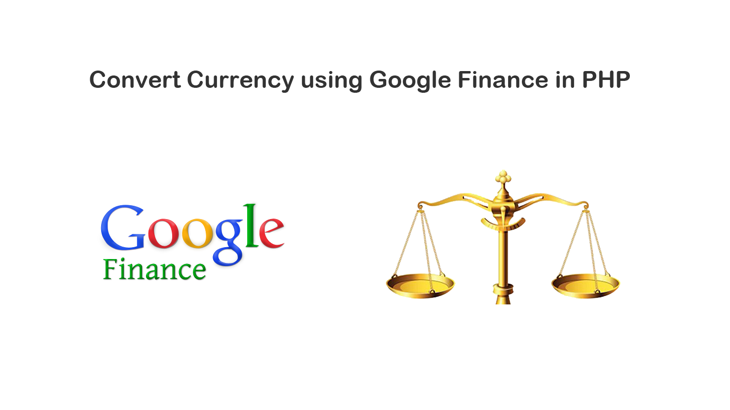 How to Convert Currency using Google Finance in PHP | Webslesson