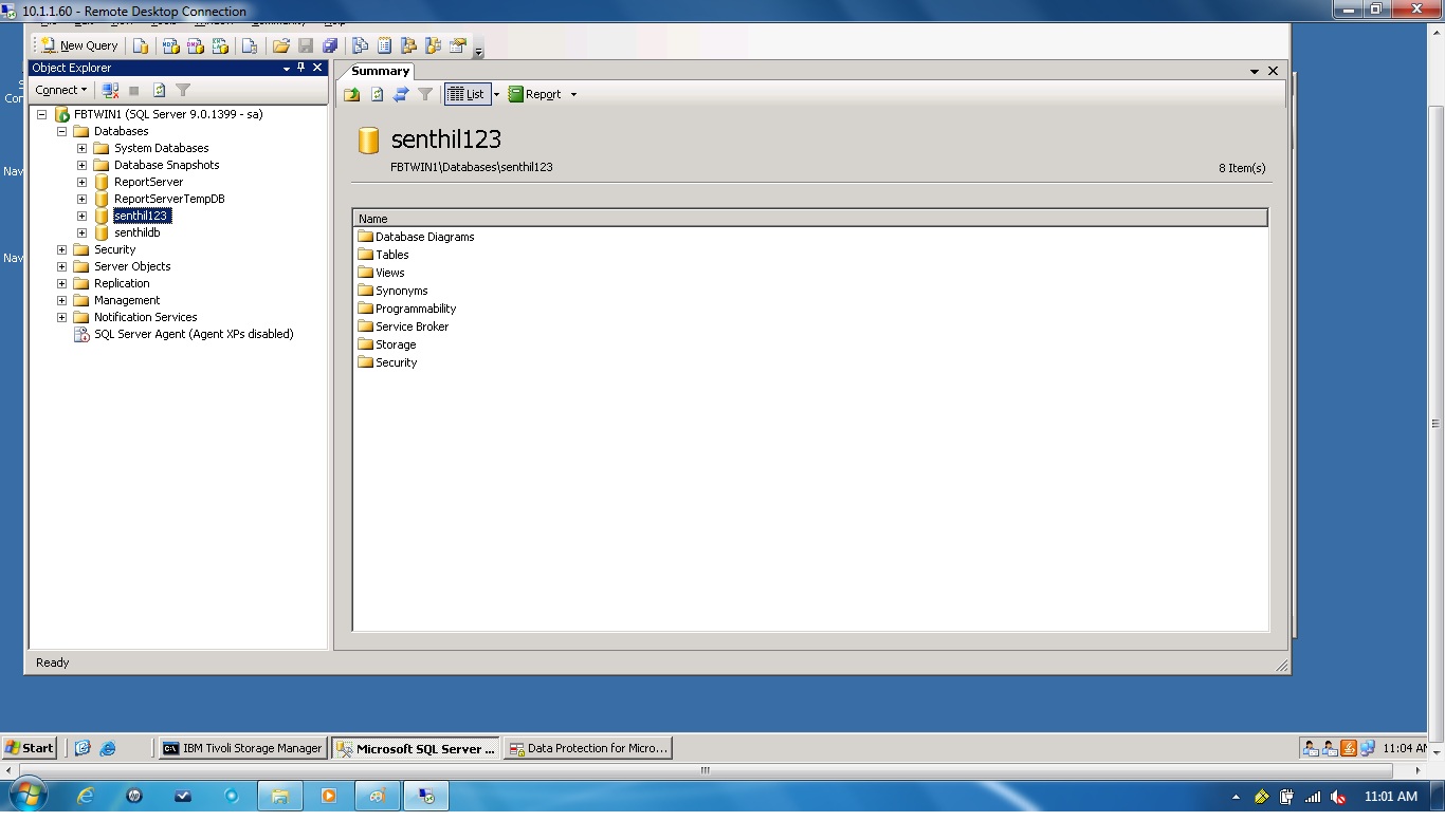 Remote Infrastructure Management Tdp Sql Server Configuration