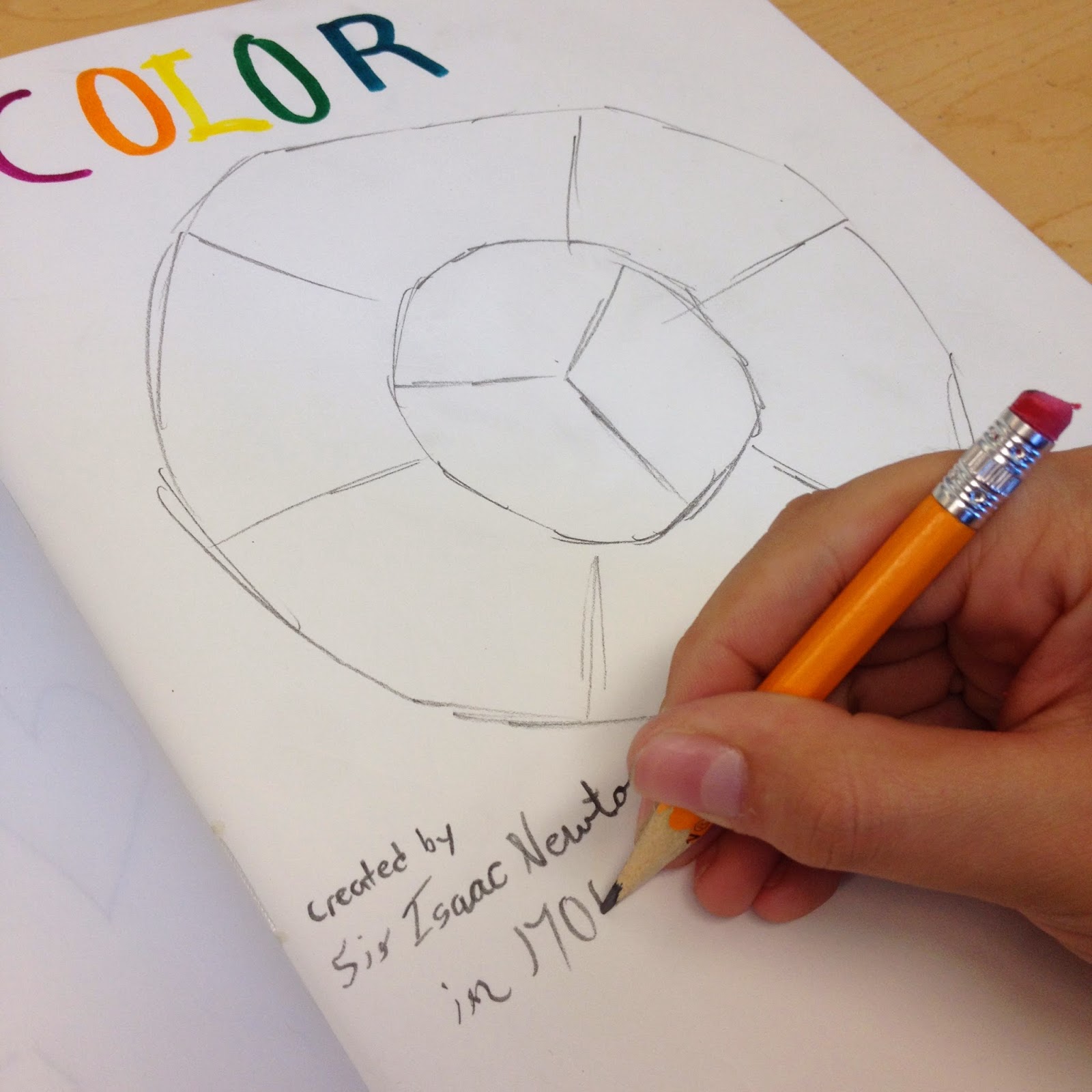 come to the Art side: Monday Mayhem: Edible Art Cookie Color Wheel