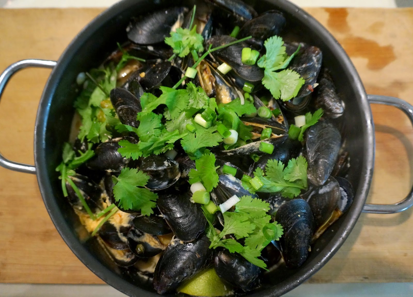 Thai Style Mussels