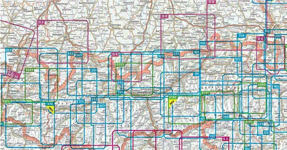 Kompass Wanderkarten Österreich – PING