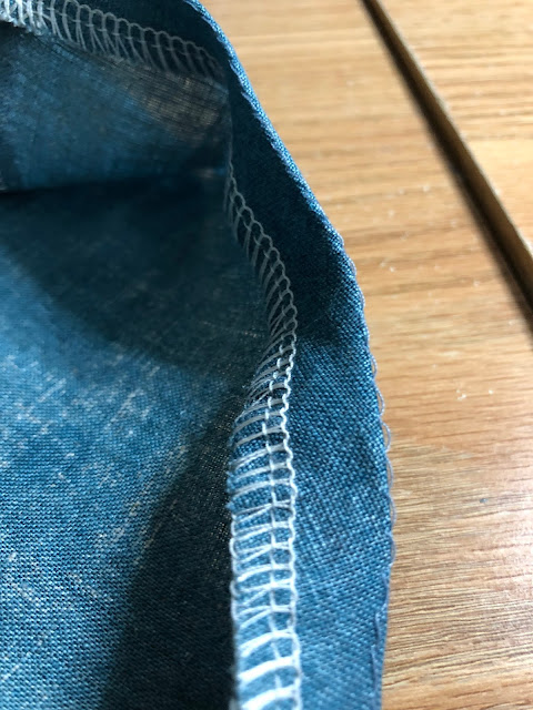 Finished Seams: Papercut Pinnacle Top