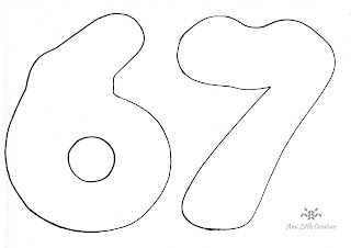 SEWING Numberjacks - templates + children play scenario | Supercyfry ...