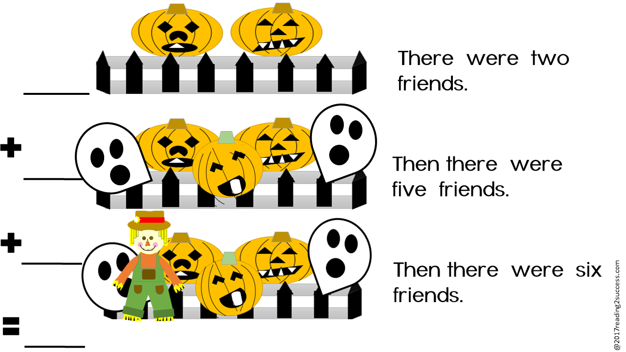 Reading2success: Halloween Addition Math Stories