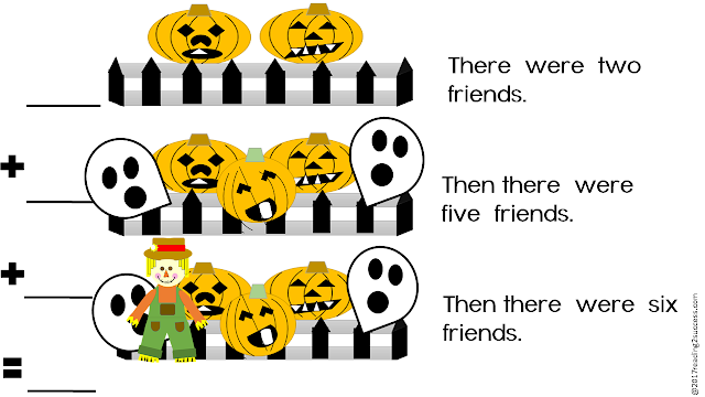 Reading2success: Halloween Addition Math Stories