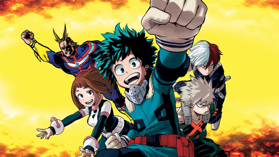 Em comemoração aos 100 episódios, My Hero Academia ganha pôster ...