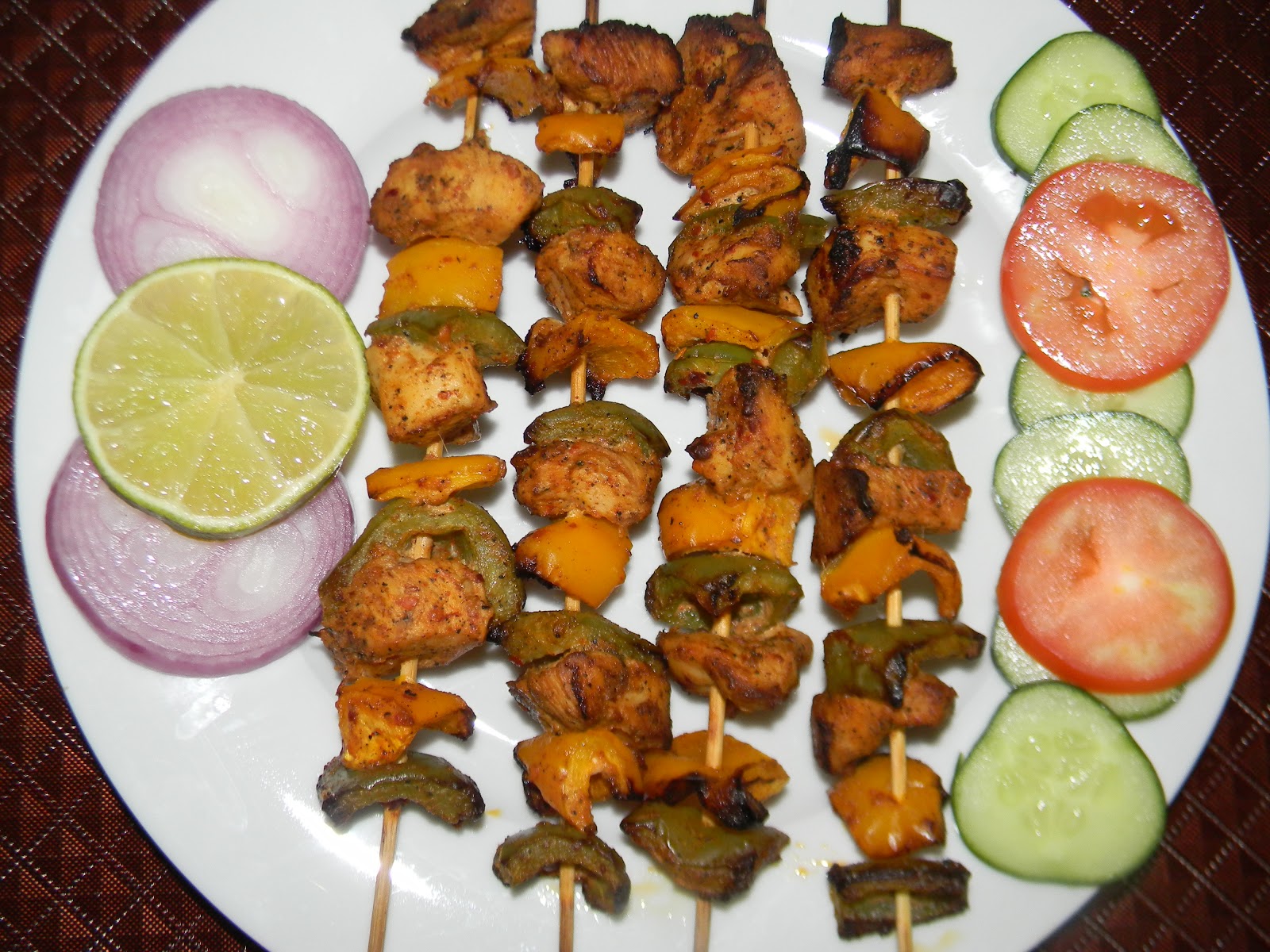 Cook With Poulamee: Chicken Kabab