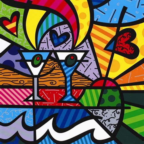 Arte en pintura: arte al estilo Britto