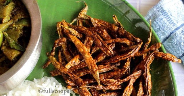 Cheeni Avarakkai Vathal | Kothavarangai Vathal | Sun Dried Cluster ...