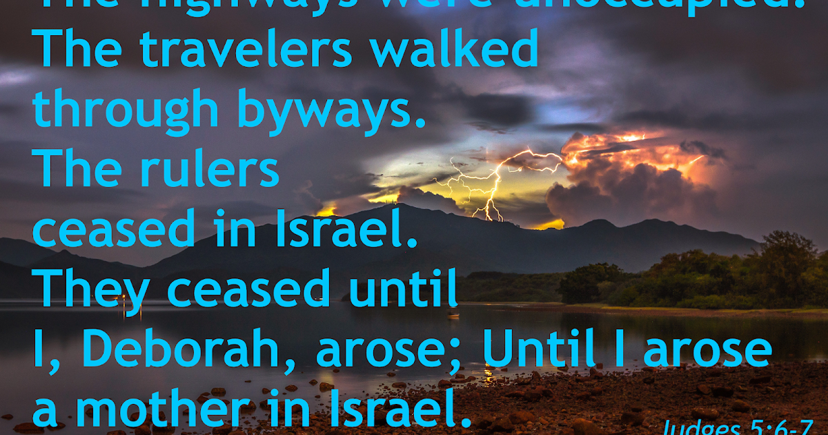 Judges 5:6-7