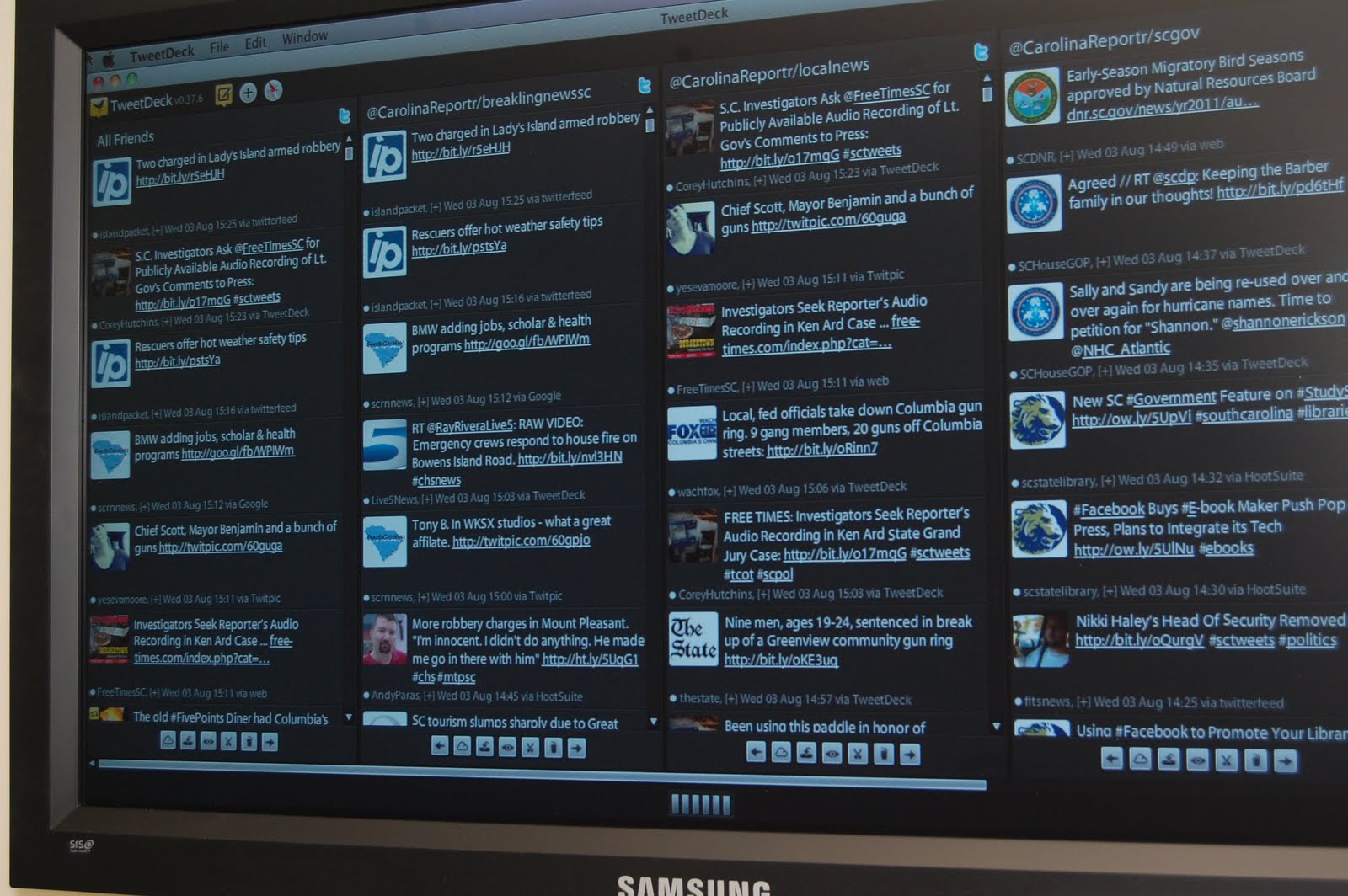 Common Sense Journalism: Twitter Board for Newsroom