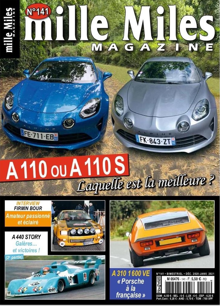 Alpine Portugal: Revista Mille Miles Magazine nº 141. A última?