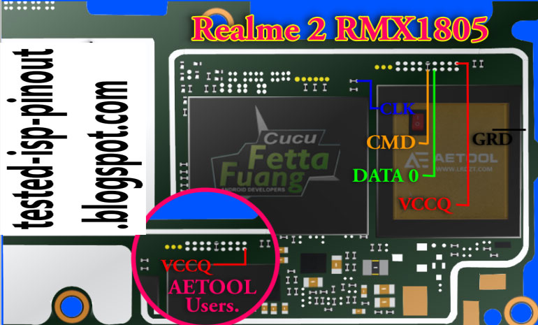 RealMe PRO RMX1805 EMMC ISP Pinout Download For Flashing, 48% OFF