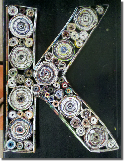 Artlingity: Quilling with Old Magazines