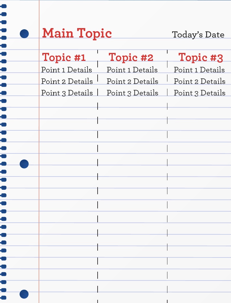Common Note-taking methods + Note-taking tips