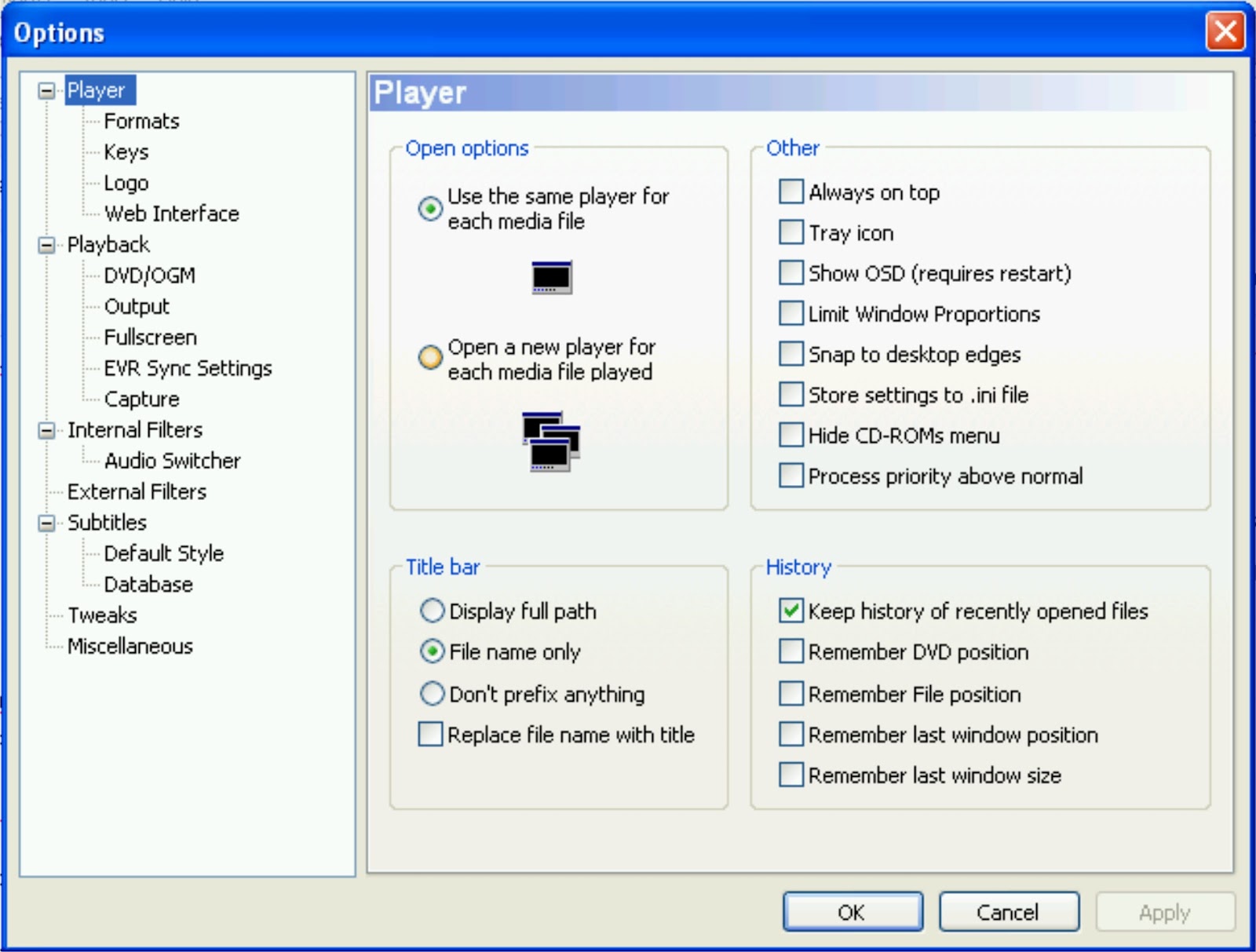 Info Cemerlang: Cara Membuat "Screenshot" pada "Media Player Classic"