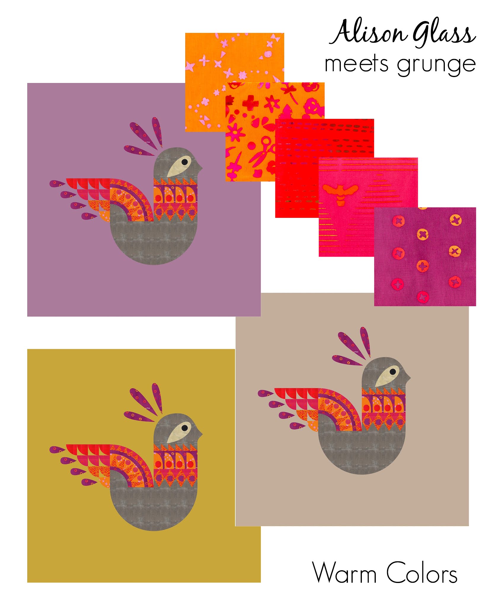 Purdy Bird QAL Prep Week: Color Inspiration! | Campbell Soup Diary