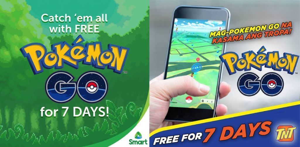 Smart and Talk N Text gives Free Internet Access on Pokemon Go
